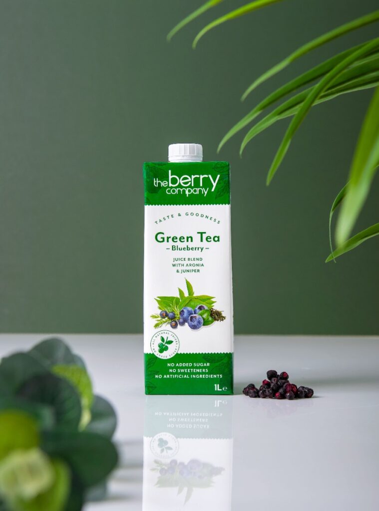 The Berry Company Launch NEW Green Tea & Blueberry Juice Blend | Frost ...