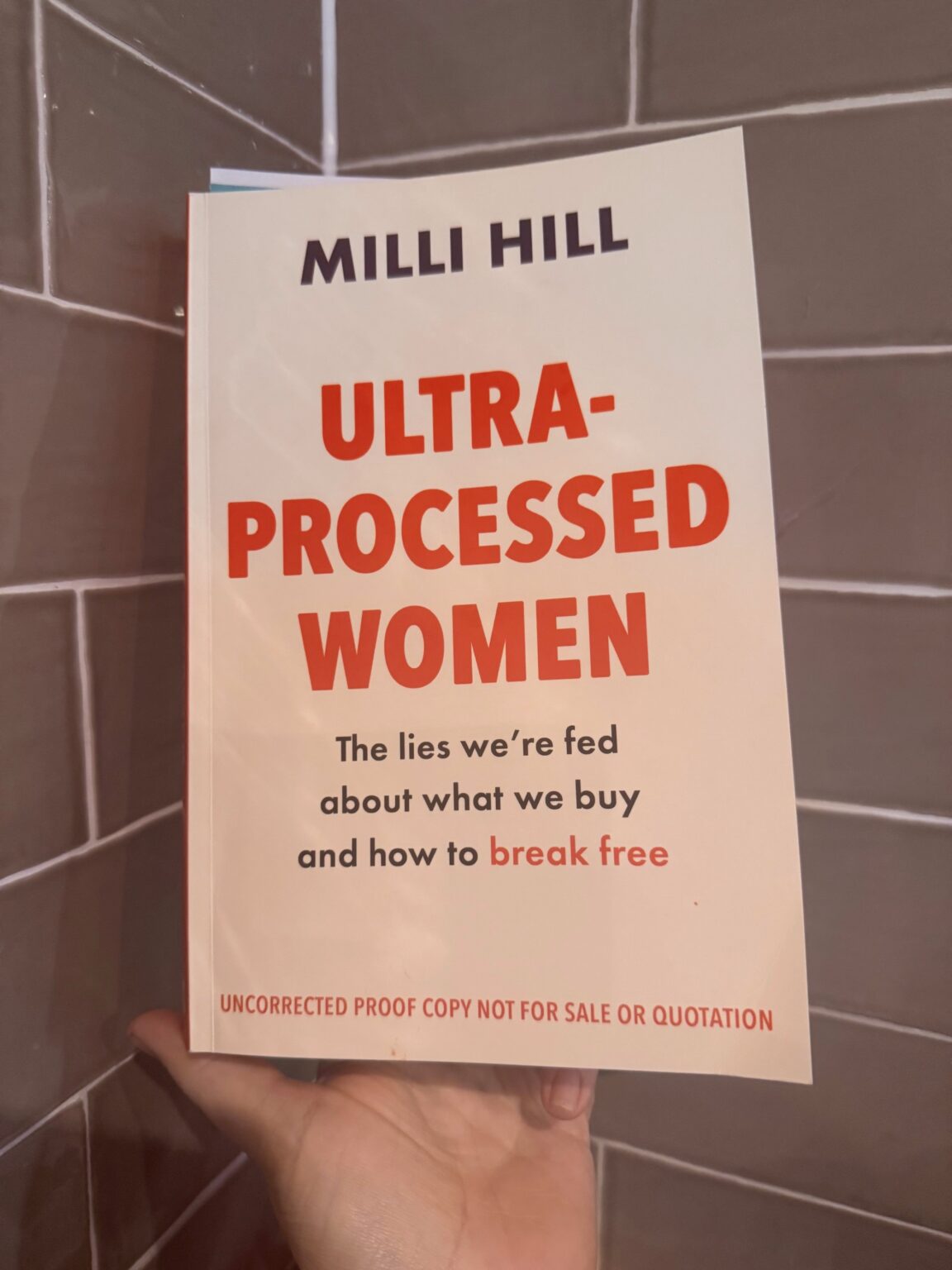 Ultra-Processed Women by Milli Hill Book Review | Frost Magazine
